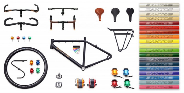 Ride Bike - NIEUWS item - Santos 3D-Kleurencustomizer